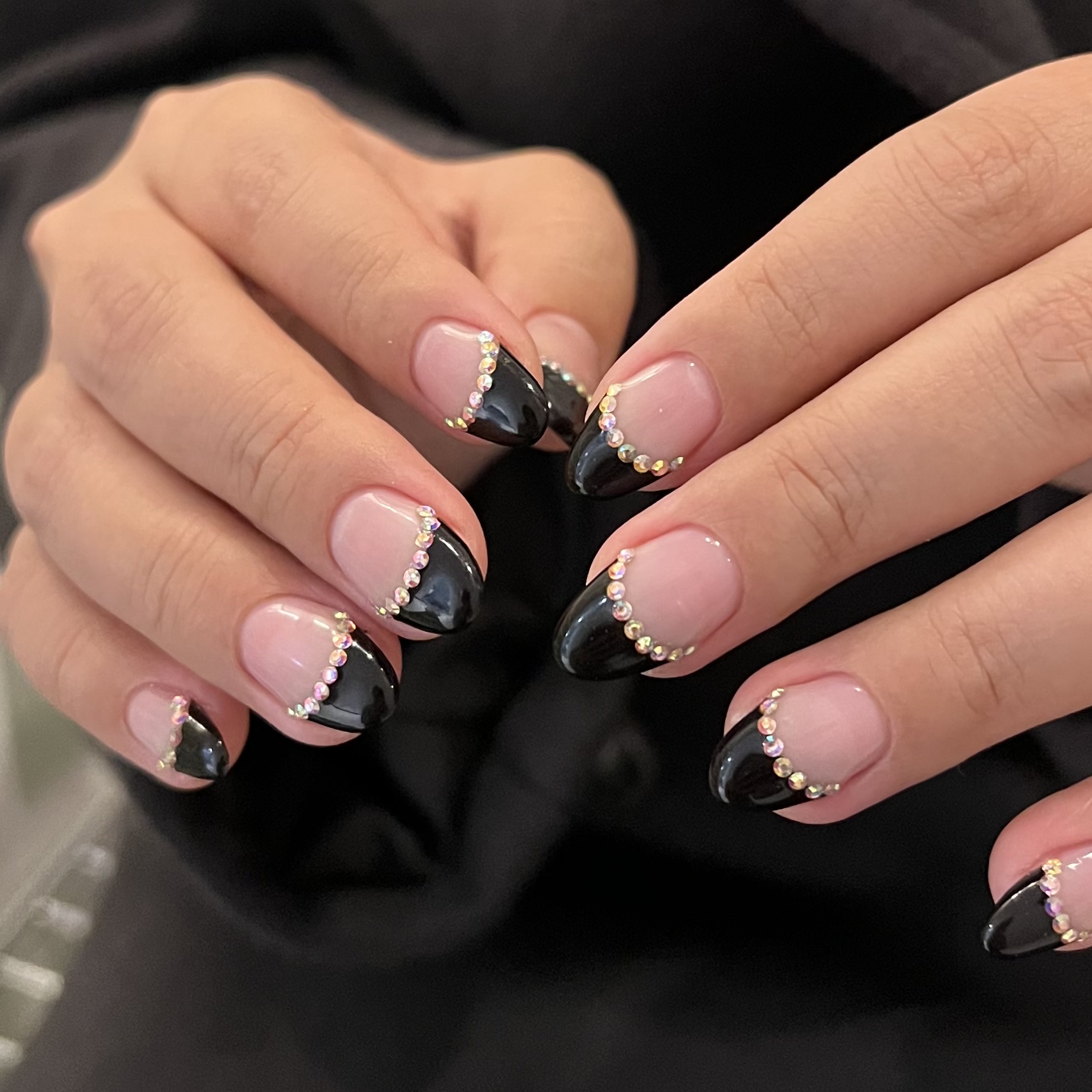 深めのフレンチネイルがおすすめ♪ | 恵比寿のネイルサロン【Jemiy nail】