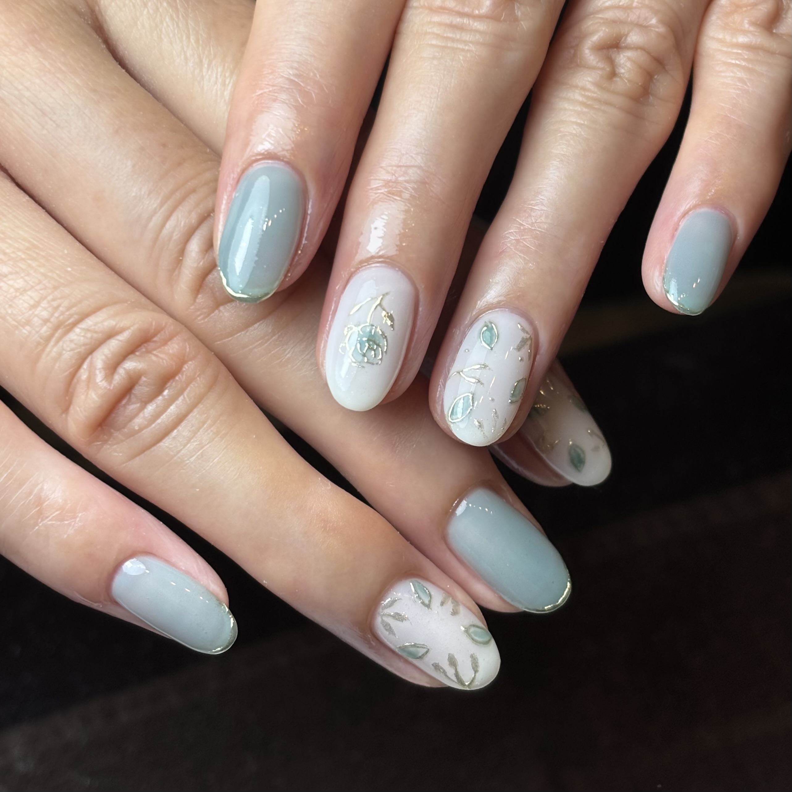 ミラーアート/Rina | 梅田のネイルサロン【アイネイルズ梅田店】